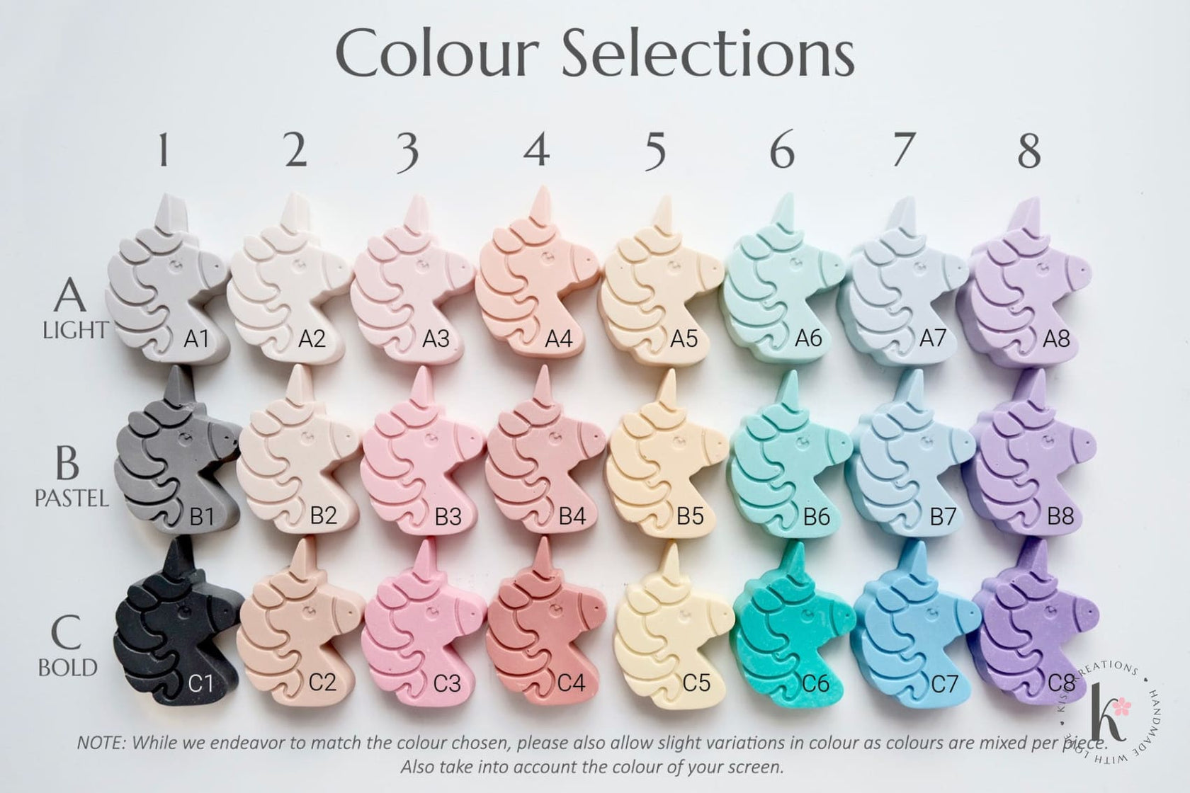 110mm Round Coaster | Duo Colour Design – Kish Kreations